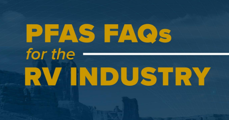 RV Industry Association Releases Comprehensive PFAS Guide | RVIA